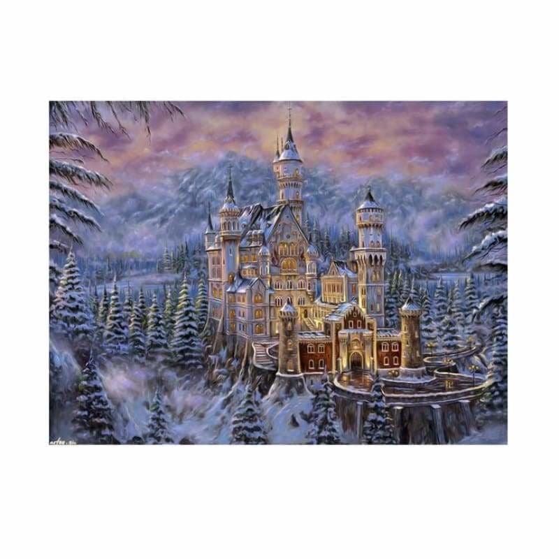 Full Drill - 5D DIY Diamond Painting Kits Artistic Grand Castle ...